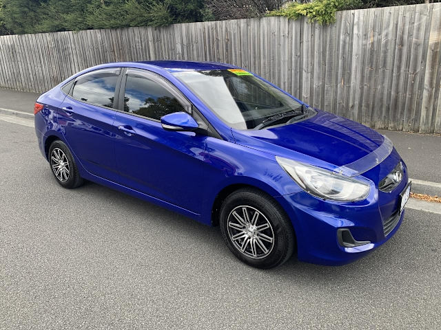 2014 Hyundai Accent RB2 MY15 Active Blue 4 Speed Automatic Sedan | Cars ...