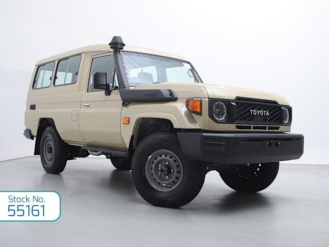 2024 Toyota Landcruiser 70 Series Gdjl78R LC78 Workmate (2 Seats) Beige ...