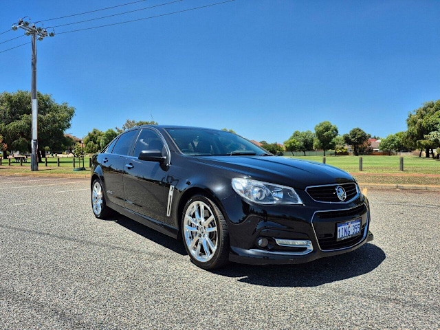 2013 Holden Commodore VF MY14 SS V Redline Black 6 Speed Manual Sedan ...