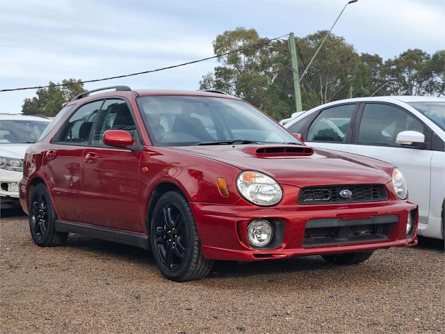 2002 Subaru Impreza S MY02 WRX AWD Red 5 Speed Manual Hatchback | Cars ...
