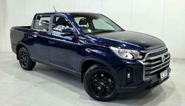 2023 Ssangyong Musso Q250 MY23 Ultimate Luxury Crew Cab Blue 6 Speed ...