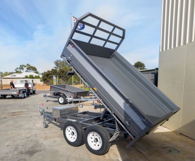 8x6 Flat Top Tipper Trailer 1990kg ATM | Trailers | Gumtree Australia ...