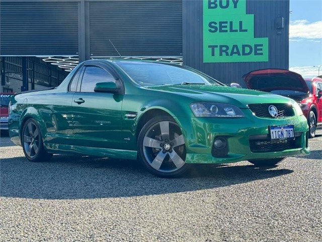 2011 Holden Commodore VE II SS Thunder Green 6 Speed Manual Utility ...