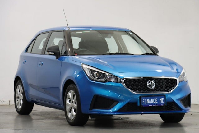 2023 MG MG3 SZP1 MY23 Core Surfing Blue 4 Speed Automatic Hatchback ...