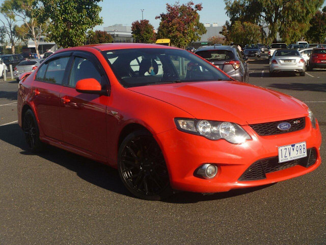 2011 Ford Falcon FG Upgrade XR6 Red 6 Speed Auto Seq Sportshift Sedan ...