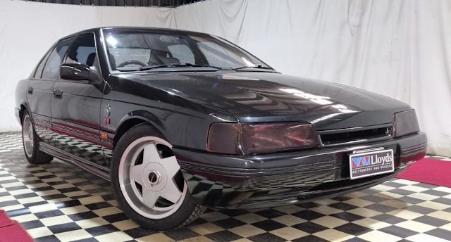 1992 Ford EB Falcon XR8 IN AUCTION AT LLOYDS Black 4 Speed Automatic ...