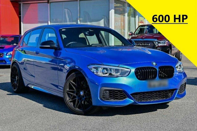 2018 BMW 1 Series F20 LCI-2 M140i Blue 8 Speed Sports Automatic ...