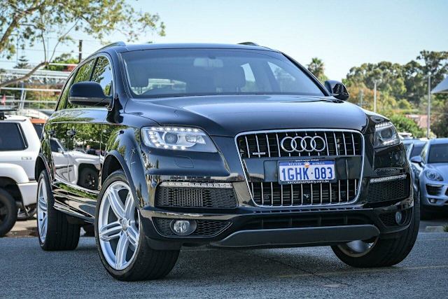 2012 Audi Q7 MY12 TDI Tiptronic Quattro Black 8 Speed Sports Automatic ...