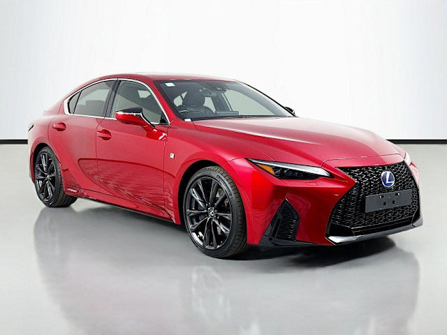 2021 Lexus IS300H AVE30R Facelift BMC F Sport +EP1 Hybrid Red Sedan ...