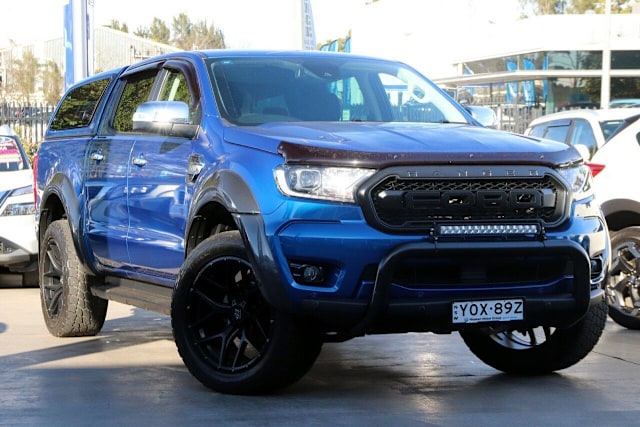 2020 Ford Ranger PX MkIII 2021.25MY XLT Blue 6 Speed Sports Automatic ...