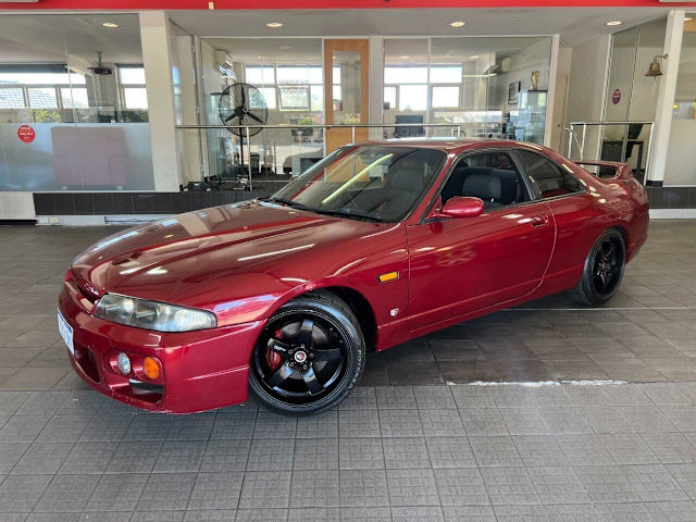 1996 Nissan Skyline R33 GTS-T Coupe 2dr Man 5sp 2.5T I/C Red Manual ...