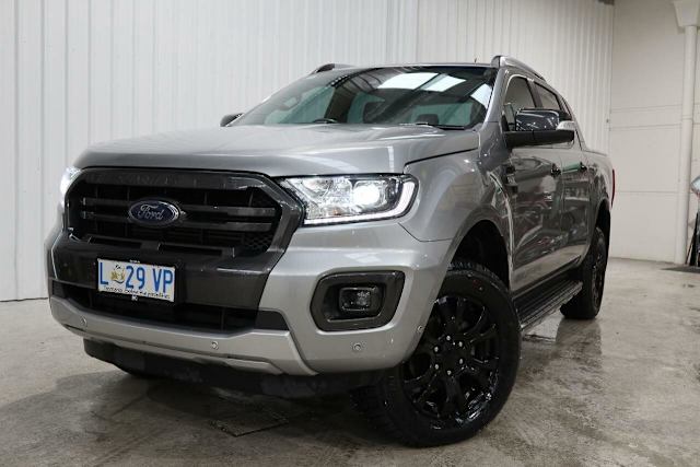 2022 Ford Ranger PX MkIII 2021.75MY Wildtrak Silver 6 Speed Sports ...