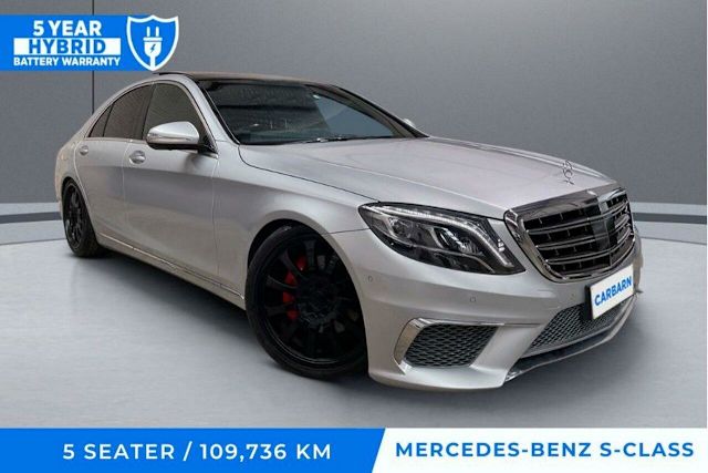 2013 Mercedes-Benz S-Class W222 S400 Hybrid Silver 7 Speed Sports ...
