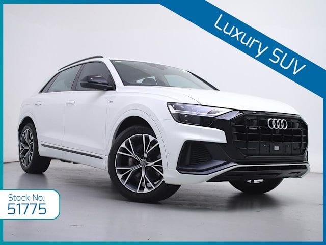 2019 Audi Q8 4M F1 MY19 55 TFSI Tiptronic Quattro White 8 Speed Sports ...