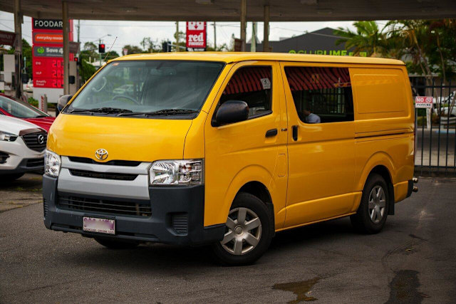 2016 Toyota HiAce KDH201R LWB Yellow 4 Speed Automatic Van | Cars, Vans ...