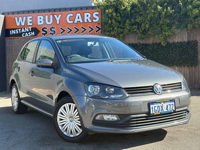 2016 Volkswagen Polo 6R MY17 66TSI DSG Trendline Grey 7 Speed Sports ...