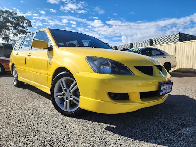 2005 Mitsubishi Lancer CH MY05 VR-X Yellow 4 Speed Sports Automatic ...