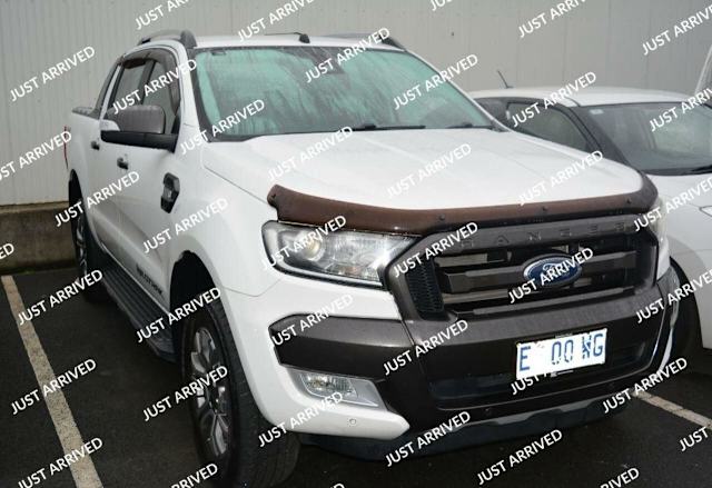 2015 Ford Ranger PX MkII Wildtrak Double Cab White 6 Speed Sports ...