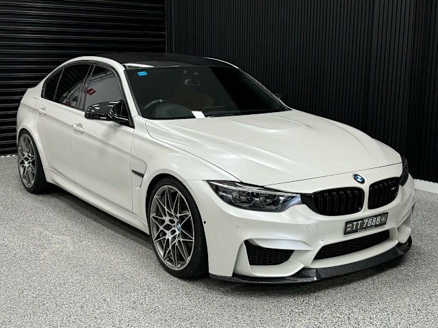 2017 BMW M3 F80 LCI Competition M-DCT Frozen White 7 Speed Sports ...