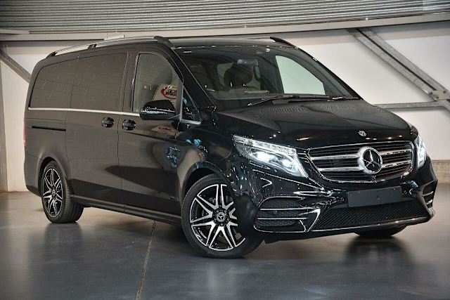 2018 Mercedes-Benz V-Class 447 V250 d Avantgarde Black Sports Automatic ...