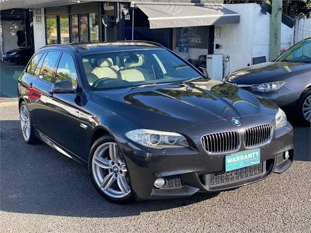 2012 BMW 5 Series F11 MY0911 520d Touring Steptronic Grey 8 Speed ...