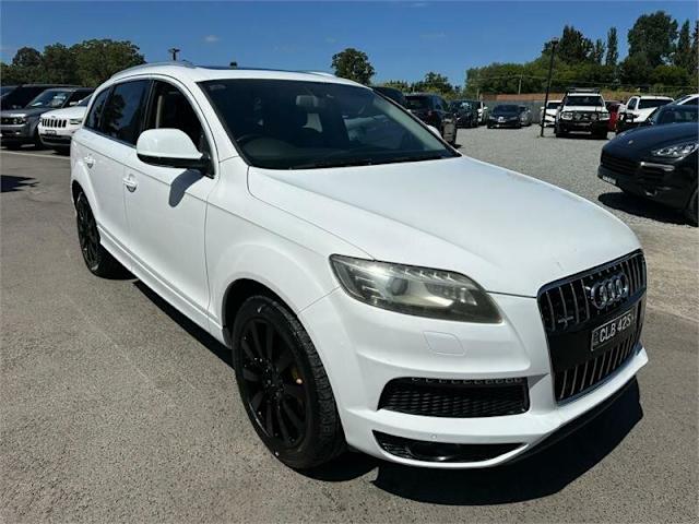 2011 Audi Q7 MY11 TDI Tiptronic Quattro White 8 Speed Sports Automatic ...