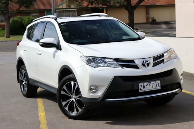 2014 Toyota RAV4 ASA44R MY14 Cruiser AWD White 6 Speed Sports Automatic ...