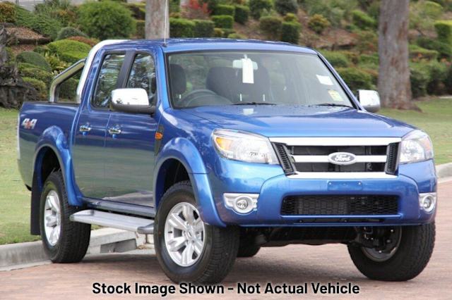 2010 Ford Ranger PK XLT (4x4) Winning Blue 5 Speed Automatic Dual Cab ...