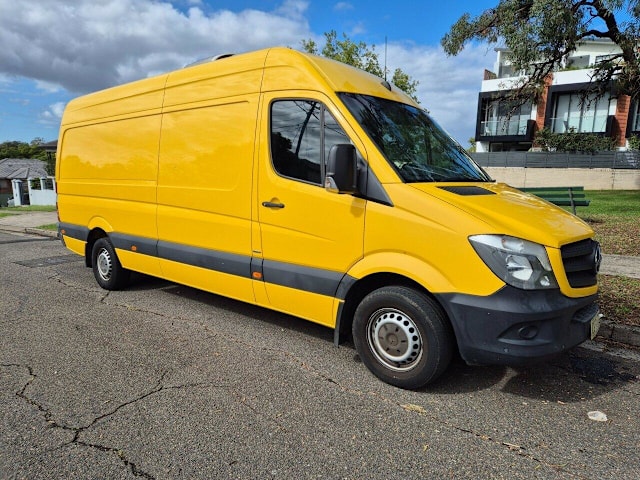 2016 Mercedes-Benz Sprinter 906 MY14 313CDI LWB Hi Roof Yellow 7 Speed ...