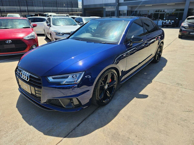 2019 Audi A4 B9 8W MY19 45 TFSI S Tronic Quattro S Line Blue 7 Speed ...