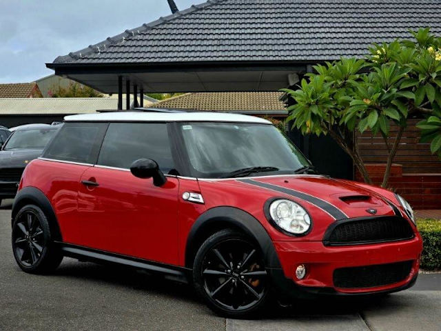 2010 Mini Hatch R56 Cooper S Steptronic Chilli Red 6 Speed Sports ...
