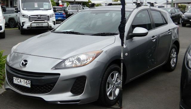 2013 Mazda 3 BL Series 2 MY13 Neo Silver 6 Speed Manual Hatchback ...