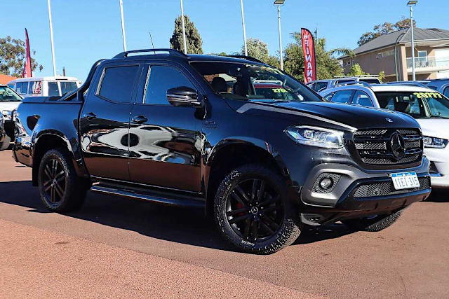 2019 Mercedes-Benz X-Class 470 X350d 7G-Tronic + 4MATIC Edition 1 Black ...