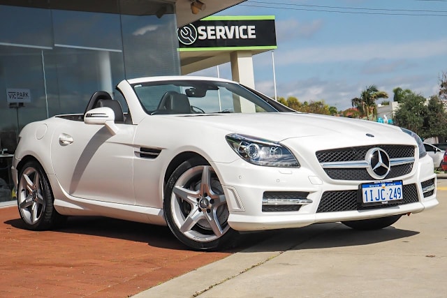 2014 Mercedes-Benz SLK-Class R172 805MY SLK250 7G-Tronic + White 7 ...