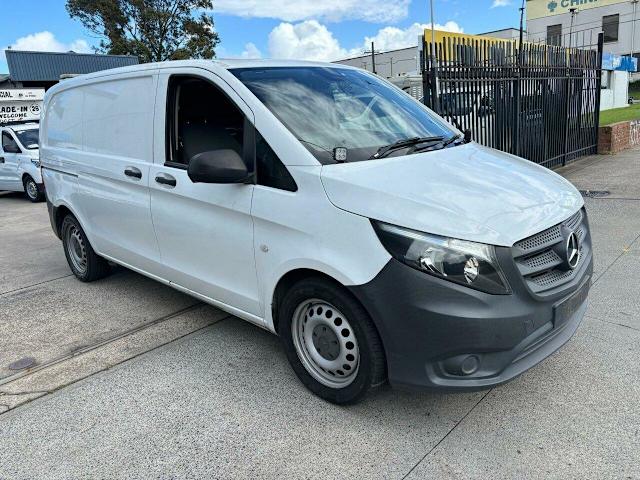 2017 Mercedes-Benz Vito 447 116 BlueTEC SWB White 7 Speed Automatic Van ...