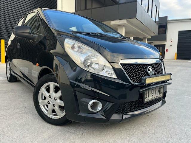 2010 Holden Barina Spark MJ CD Black 5 Speed Manual Hatchback | Cars ...