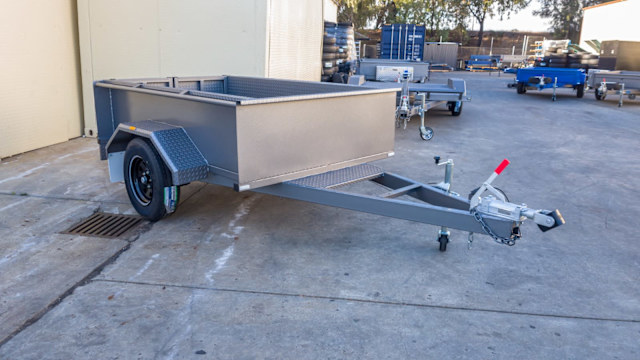 7x4 Single Axle Box Trailer w/High Sides 1350kg ATM | Trailers | Gumtree Australia Salisbury ...