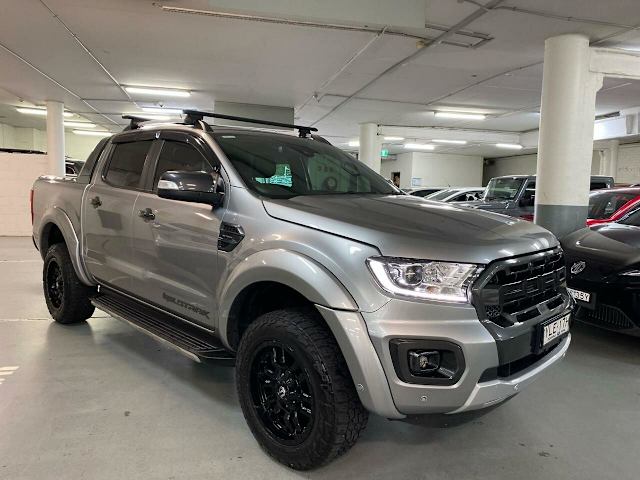 2022 Ford Ranger PX MkIII 2021.75MY Wildtrak Silver 10 Speed Sports ...