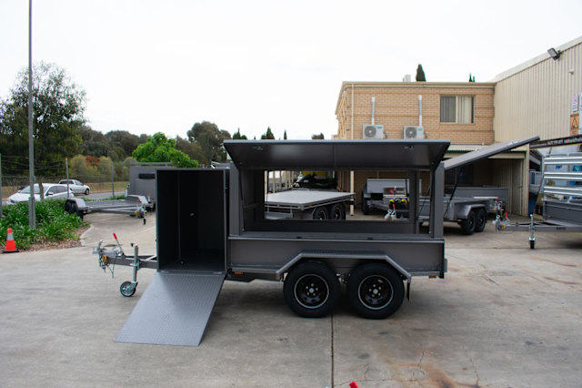 8x5 square tradesman with front mower box | Trailers | Gumtree ...