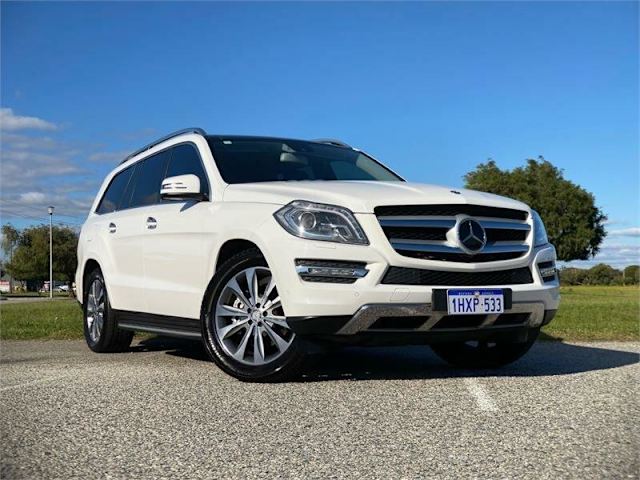 2014 Mercedes-Benz GL350 BlueTec X166 White 7 Speed Automatic Wagon ...