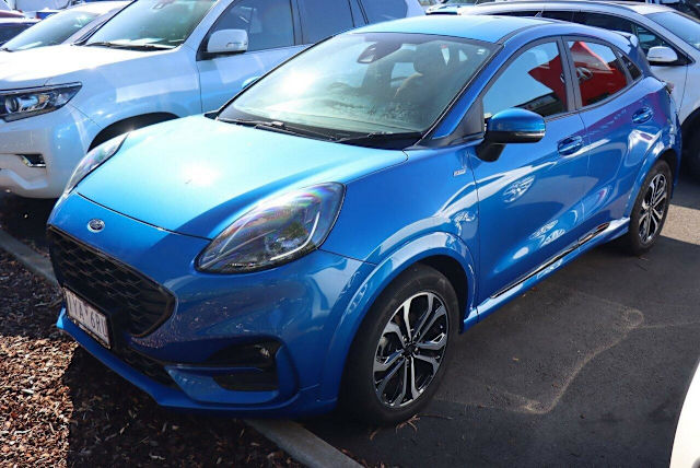 2021 Ford Puma JK ST-Line Blue Sports Automatic Dual Clutch SUV | Cars ...