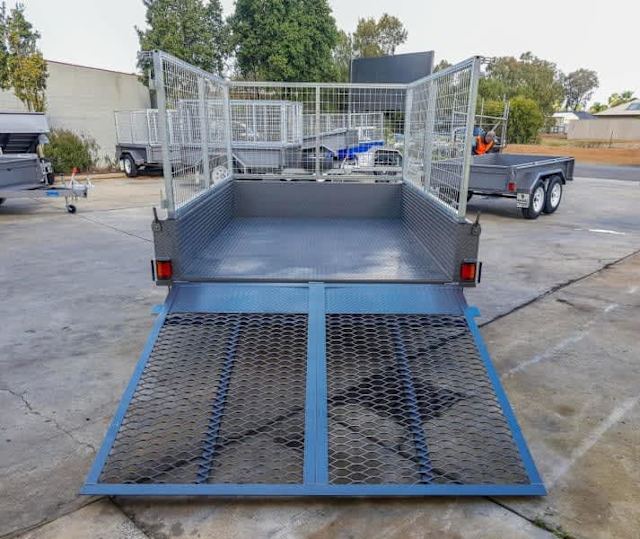 8x6 Single Axle Caged Box Trailer 1350kg ATM with Ramp | Trailers | Gumtree Australia Salisbury ...