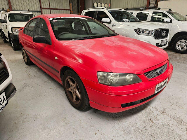 2002 Ford Falcon BA XT Red 4 Speed Sports Automatic Sedan | Cars, Vans ...