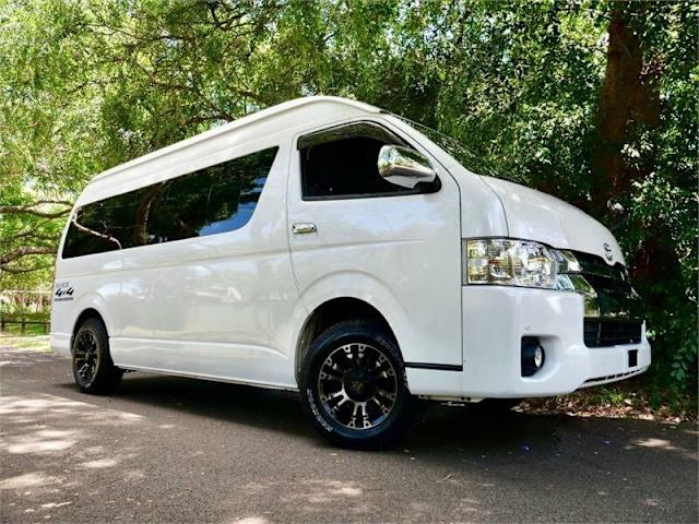 2018 Toyota HiAce TRH229R MY18 GRAND CABIN 4WD White Automatic Van ...