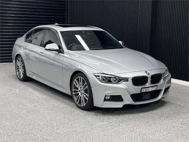 2016 BMW 3 Series F30 LCI 330i M Sport Silver, Chrome 8 Speed Sports ...