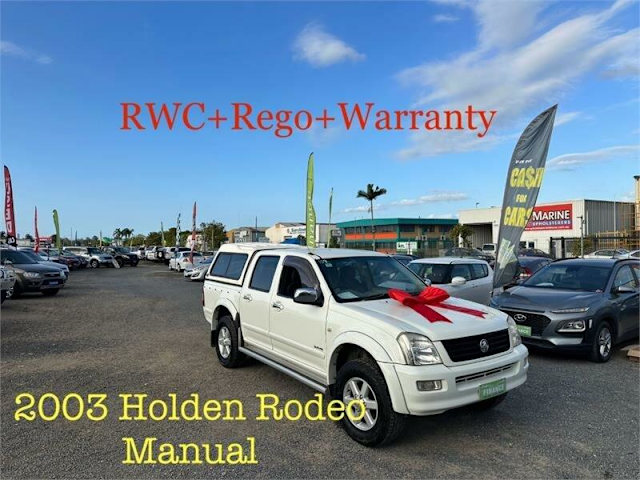 2003 Holden Rodeo RA LT White 5 Speed Manual Crew Cab Pickup | Cars ...