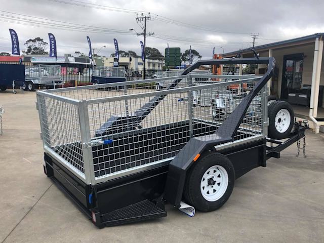 8x5 MODERN TRAILERS TILT DECK RAMPLESS TRAILER 1400KG | Trailers ...