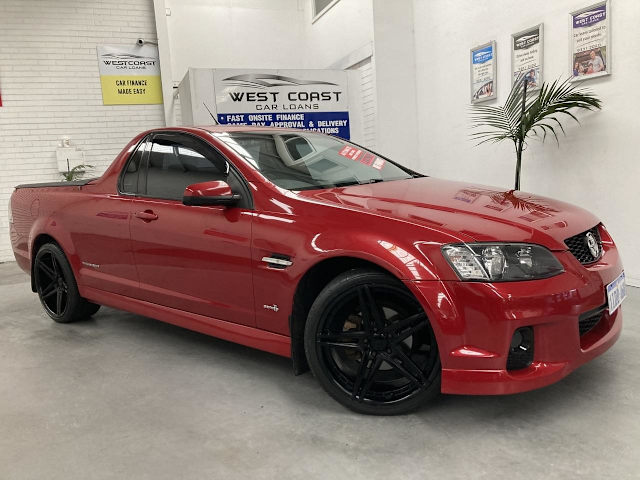 2011 Holden Ute VE II SV6 Thunder Red 6 Speed Sports Automatic Utility ...
