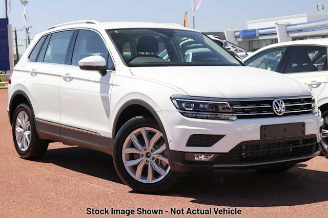 2020 Volkswagen Tiguan 5N MY20 110TSI DSG 2WD Comfortline White 6 Speed ...