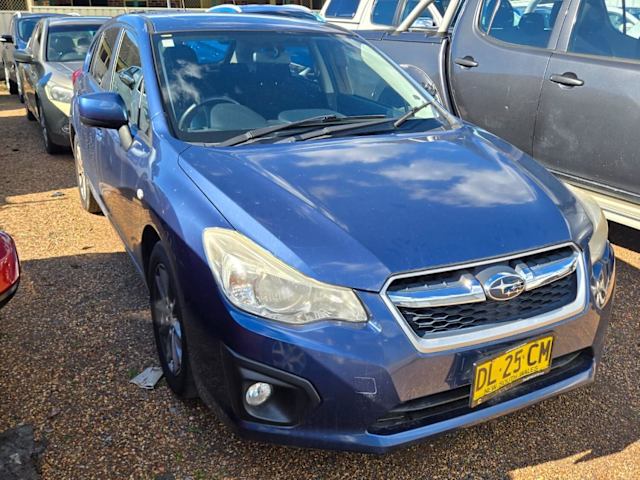 2012 Subaru Impreza G4 MY12 2.0i-L Lineartronic AWD Marine Blue 6 Speed ...